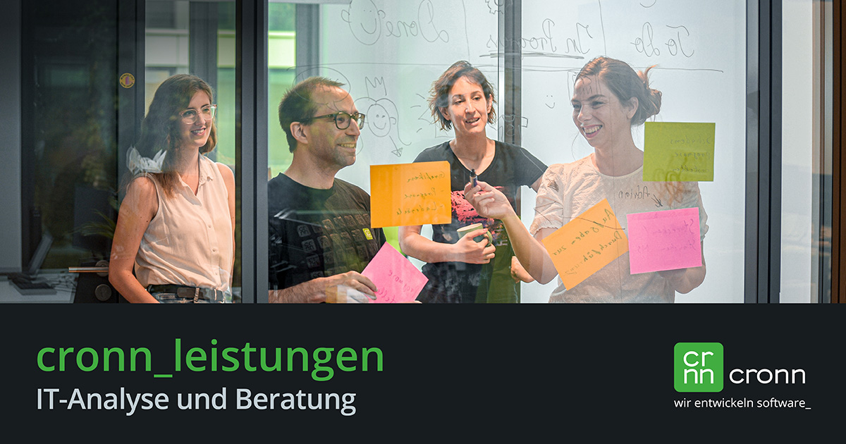 cronn GmbH - IT analysis and consulting around your digitisation