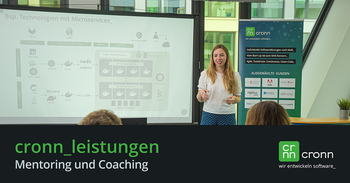 cronn GmbH - Mentoring & Coaching for your Software Development