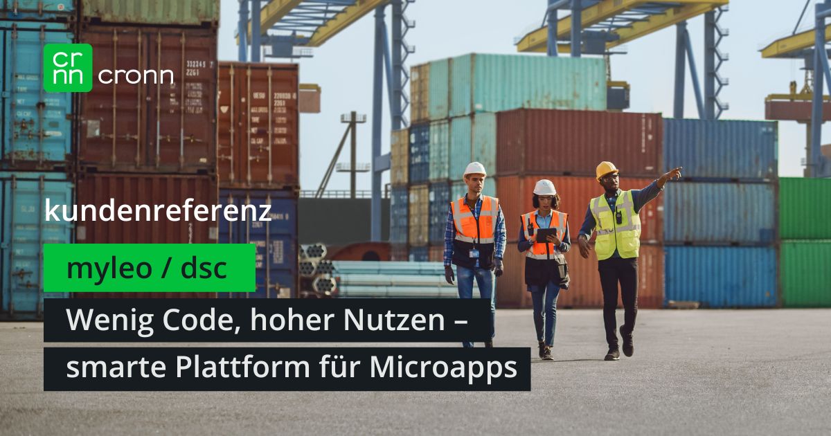 cronn GmbH – Success-story with myleo / dsc