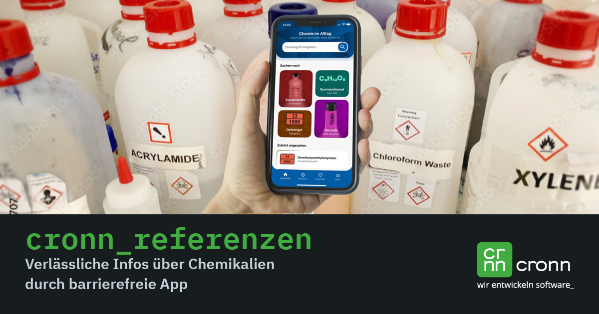 Accessible App for the Federal Environment Agency | cronn